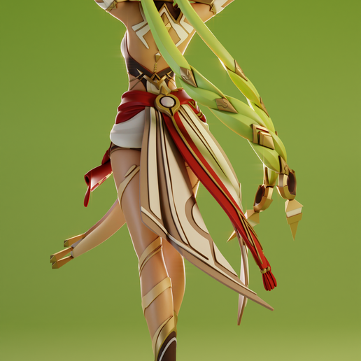 ♀️ Eremite Floral Ring-Dancer | Genshin Impact・ 3D File for 3D printing ...