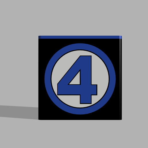 📦 Fantastic Four Box || Fantastic Four Box・ STL File for 3D printing・Cults