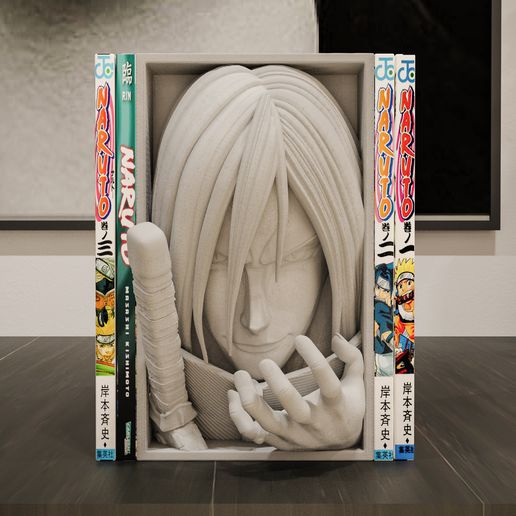💬 Orochimaru Manga Nook・ 3MF File for 3D printing・Cults