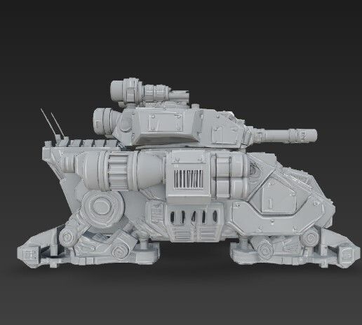 🪖 3D Printable Iron Oath 'Goliath' Heavy Assault Tank – Futuristic ...