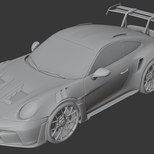 🏎️ Porsche GT3 RS・ STL File for 3D printing・Cults