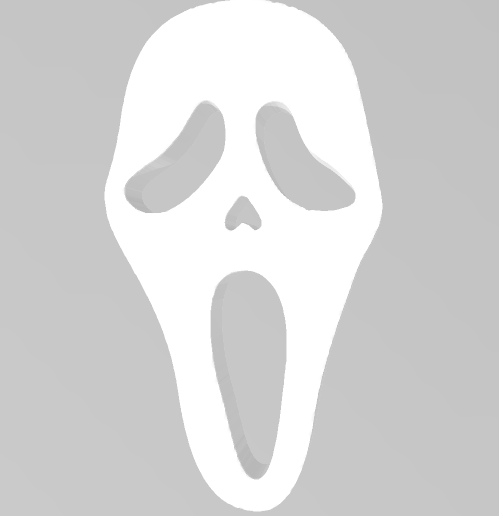 clipart ghost face