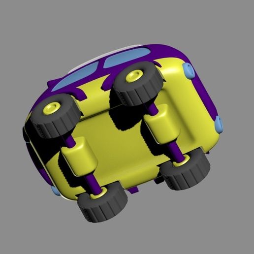 🚗 Micro machine・ STL File for 3D printing・Cults