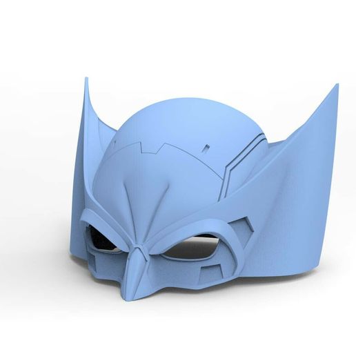 🪖 Wolverine Cowl For 3d print・ STL File for 3D printing・Cults