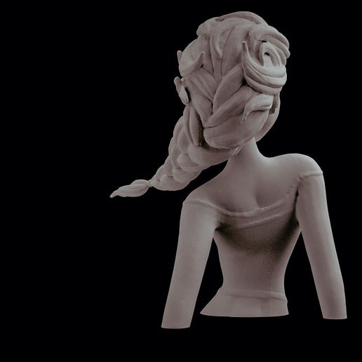 3d File Disney Elsa Frozen Statue Sculpt 3d Print Files Download Files