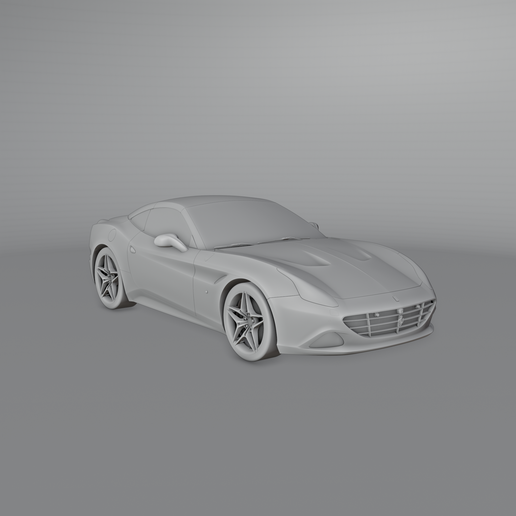 STL file Ferrari California ️ (OBJ)・3D printer model to download・Cults