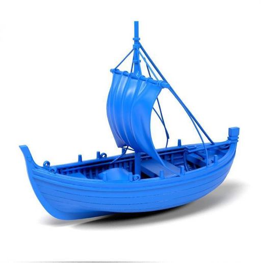 🤏 Small boat・ STL File for 3D printing・Cults