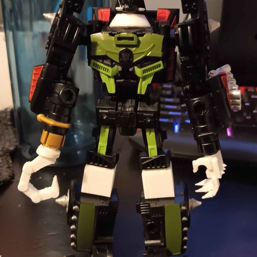 🤖 Upgrade kit for Transformers Legacy Lockdown・ STL File for 3D ...