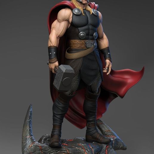 🦸 Thor・ STL File for 3D printing・Cults