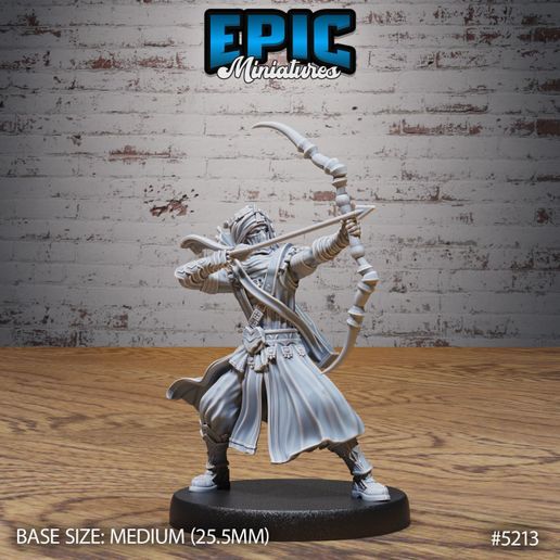 🤴 Assassin Prince Bow ‧ DnD Miniature ‧ Tabletop Miniatures ‧ Gaming ...