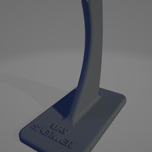 STL file UAV Sperwer ️ ・Model to download and 3D print・Cults