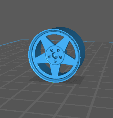 ⭐ 5-Spoke Star Wheels - STL File for 3D Printing・ STL File for 3D ...