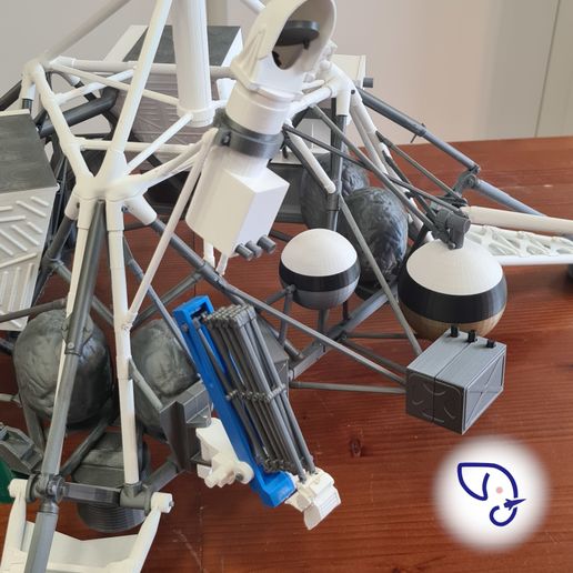 🎒 SURVEYOR 3 1/6th scale・ 3D File for 3D printing・Cults