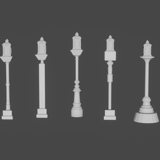 STL file Historic Oakland Iron Street Light pole 🔦 (3MF)・3D printable ...