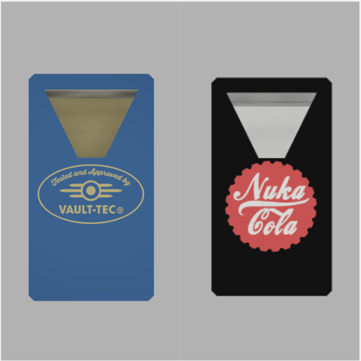 📦 Fallout Deck Box Duo - Vault-Tec & Nuka-Cola Dual MTG Boxes・ STL File ...