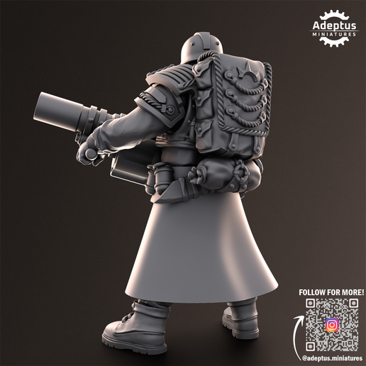 🔫 Special Weapons. Nightcloak Regiment. Imperial Guard・ 3D File for 3D ...