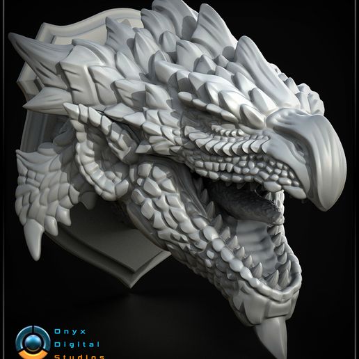 👹 3D Printable Monster hunter head - Rathalos 3D print model・ 3D File ...