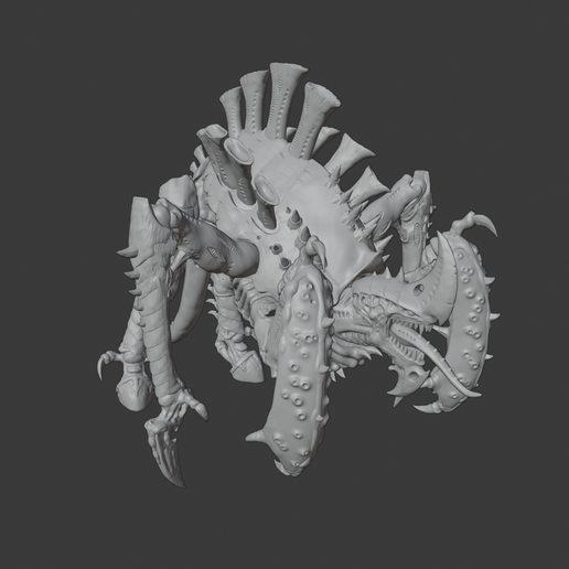 3D file Tyrannic Acid Bug - Alien Space Bugs - 28mm miniature 🐛 ・3D ...