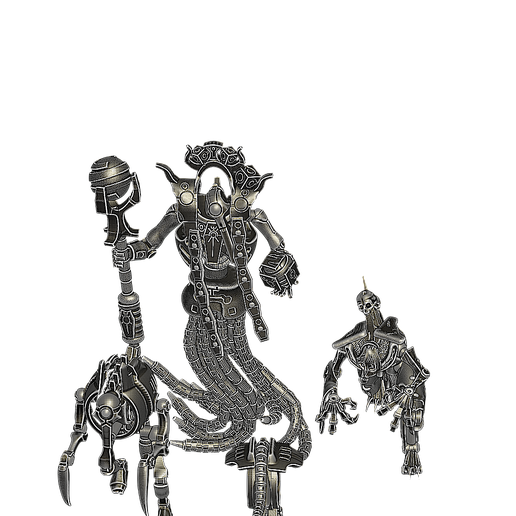 🦸 Pack necron・ OBJ File for 3D printing・Cults