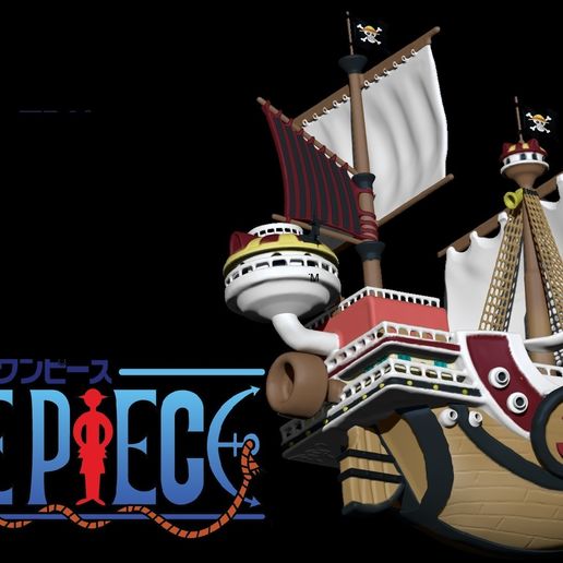 🆓 Thousand Sunny One Piece・ STL File for 3D printing・Cults