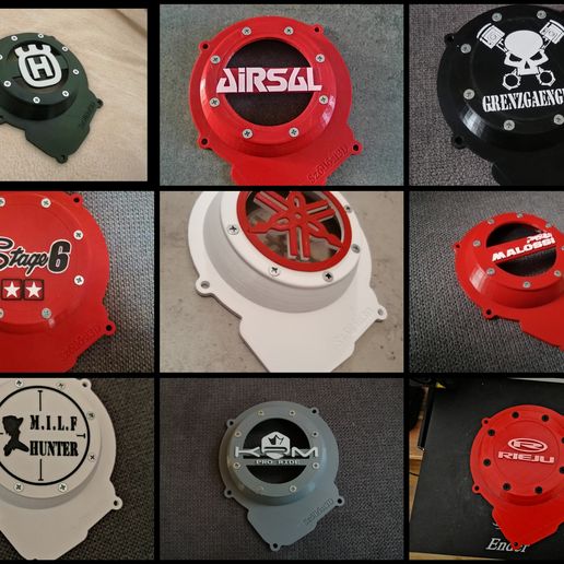🏍️ AM6 ignition cover collection/cache allumage・ STL File for 3D printing・Cults