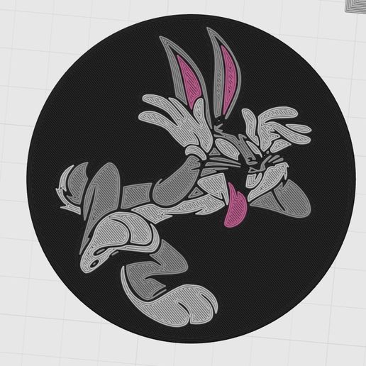 🐰 Snook Rabbit Coaster – Cute & Fun 3D Printable Coaster Design・ STL ...