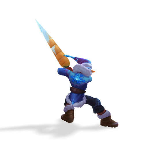 STL file Snow Man Yi League of Legends 3D print model 🌨️ ・3D print ...