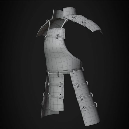 🗿 Naruto Madara Uchiha Armor for Cosplay・ STL File for 3D printing・Cults