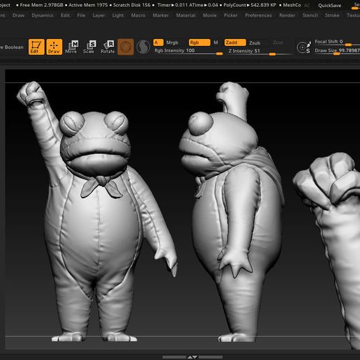 🐸 Resistance Frog・ STL File for 3D printing・Cults