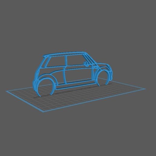 👾 Mini Cooper - S R53・ STL File for 3D printing・Cults