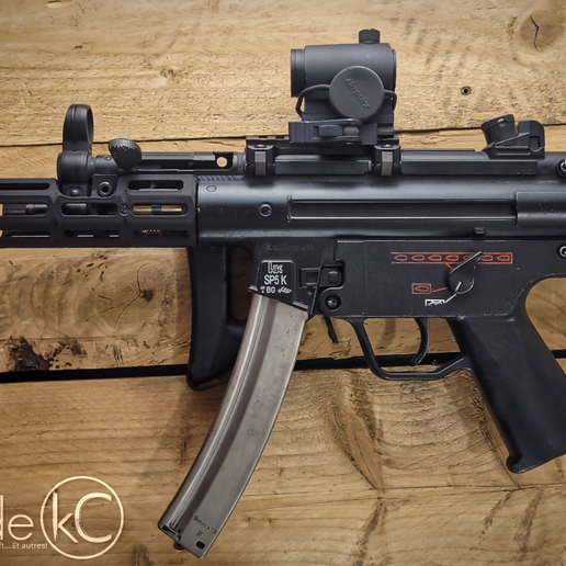 🔫 Airsoft MP5K MLOK long handguard・ STL File for 3D printing・Cults