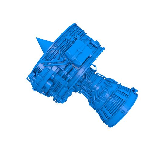 3D file Aircraft Engine / Aircraft Engine Stl ️ ・3D printable model to ...