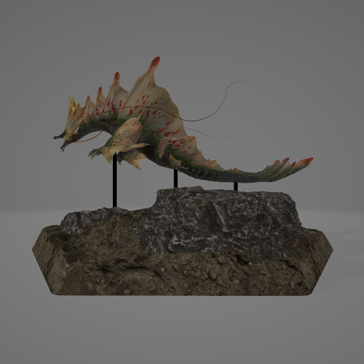 👹 MONSTER HUNTER AMATSU FIGURE・ STL File for 3D printing・Cults