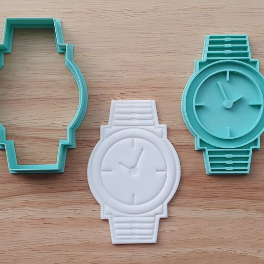 🍪 Cookie Cutter - Mens Dress Watch・ 3D File for 3D printing・Cults