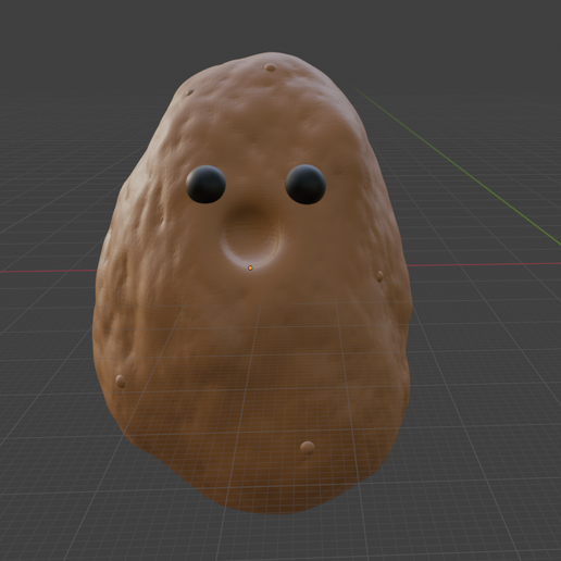 🥔 surprised Potato・ STL File for 3D printing・Cults