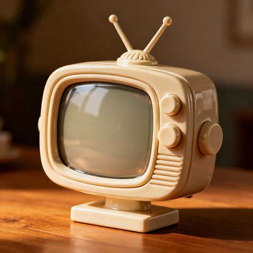 📺 Retro Mini TV 3D Print Model - Vintage Television STL File・ 3D File ...