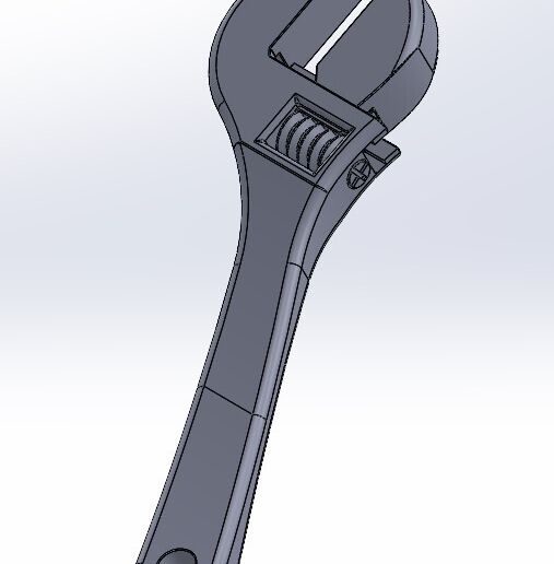 🔧 Adjustable Spanner - Wrench - Screwfix - Toy・ STL File for 3D ...