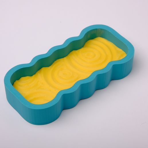 🌊 Memphis Wave Tray – Bold Geometric Organizer with Retro Vibes・Free ...