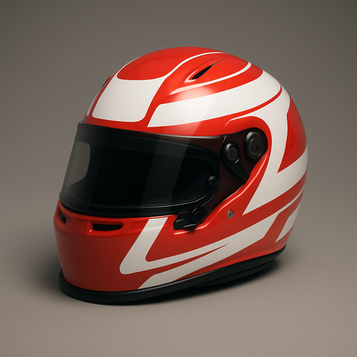 🚗 Car driver's helmet・ STL File for 3D printing・Cults