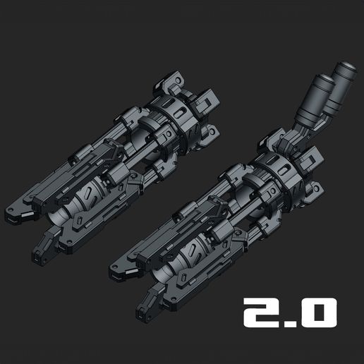 🎬 SS109 STUDIO SERIES BUMBLEBEE MOVIE Megatron Cannon kit・ 3D File for ...