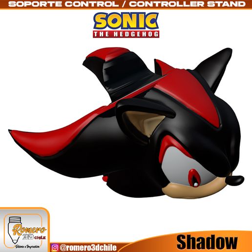 🦔 Shadow / Sonic The Hedgehog Control Stand・ STL File for 3D printing・Cults