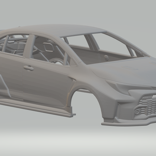 🚗 toyota corolla custom gr sedan・ 3D File for 3D printing・Cults