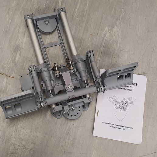 🎲 F-16 Rudder Pedals Home Simulator・ STL File for 3D printing・Cults