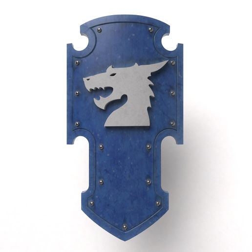 ⭐ Star dragons relic shield・Free STL File for 3D printing・Cults