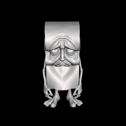 🚽 T.Roll A Toilet Paper Troll・Archivo 3D Gratis para Impresión 3D・Cults