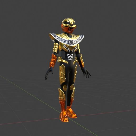 🛰 Space Sheriff Gavan Luminous - Project RED・ STL File for 3D printing ...