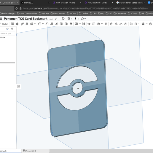 Free STL file Pokemon TCG Card Bookmark 🐉 (3MF)・3D print object to ...