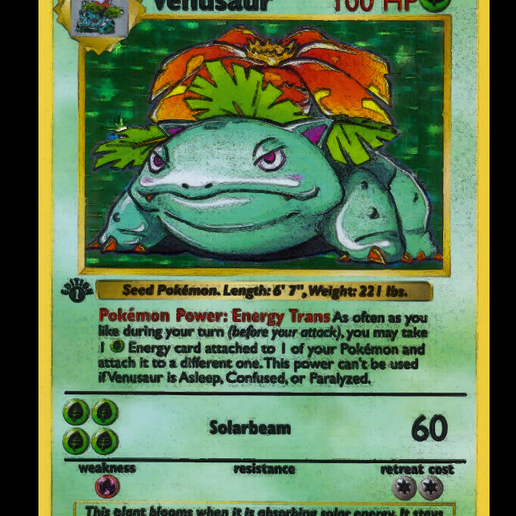 🎨 Venusaur Full Color Lithophane - CMYK 3D Printable Art with LED ...