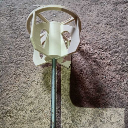🎨 80mm printable paint mixer・ STL File for 3D printing・Cults