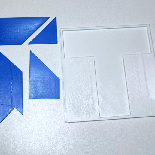 Free STL file T - Puzzle 🧩 ・3D printer model to download・Cults